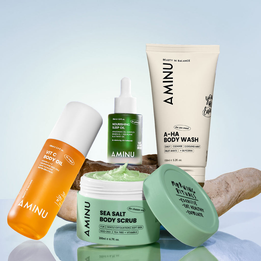 AMINU® - Advanced, multi-functional balanced skincare for you!